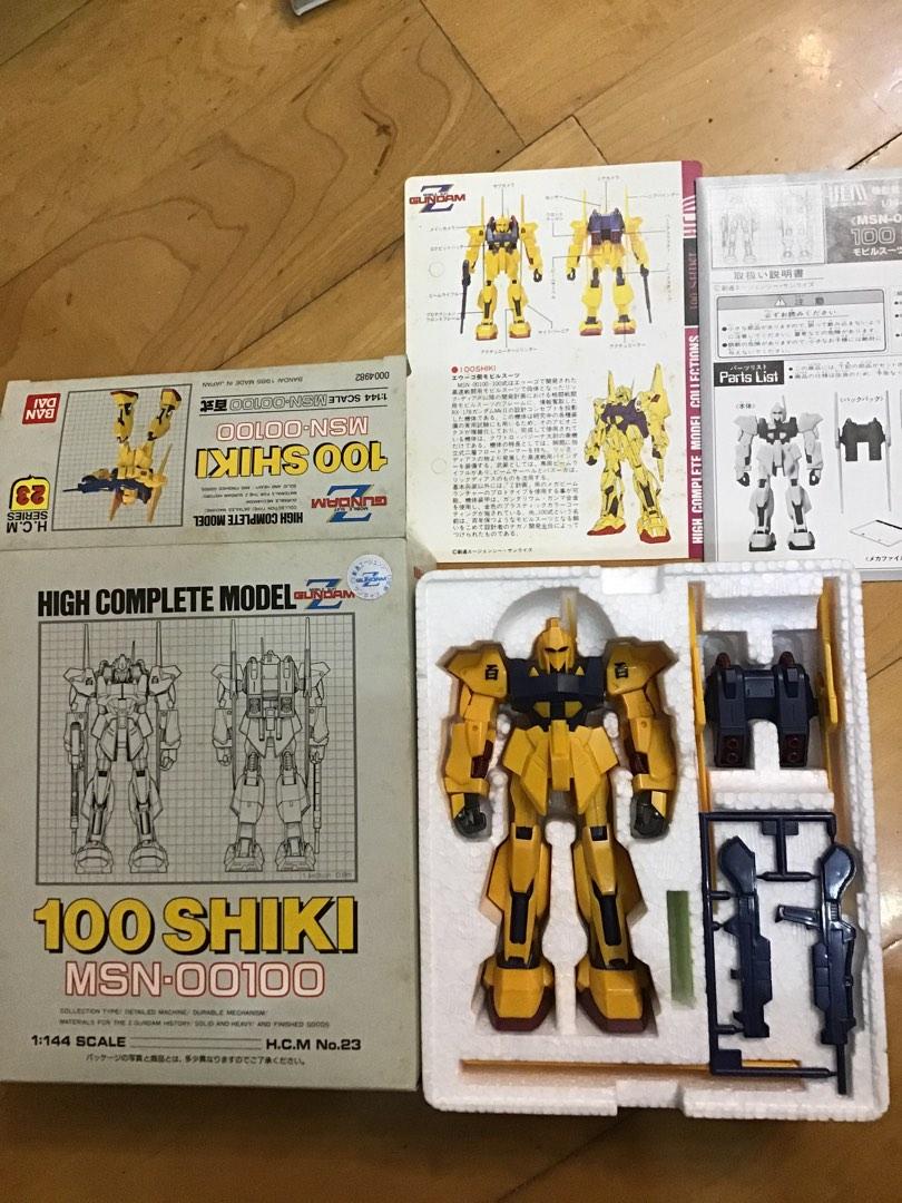全新 Bandai HCM High Complete Model 系列 23 百式 100 Shiki MSN-00100 1/144 ...