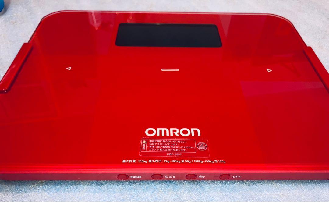日版 OMRON HBF-255T 歐姆龍 體脂磅 體脂稱 體脂秤 藍牙連接手機 karada scan 智能脂肪磅 SMART Body ...