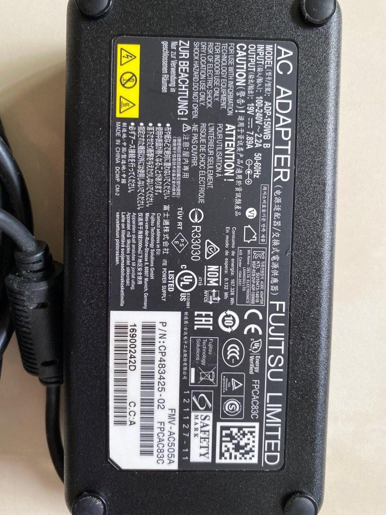 AC Adapter Fujitsu, Computers & Tech, Parts & Accessories, Cables ...