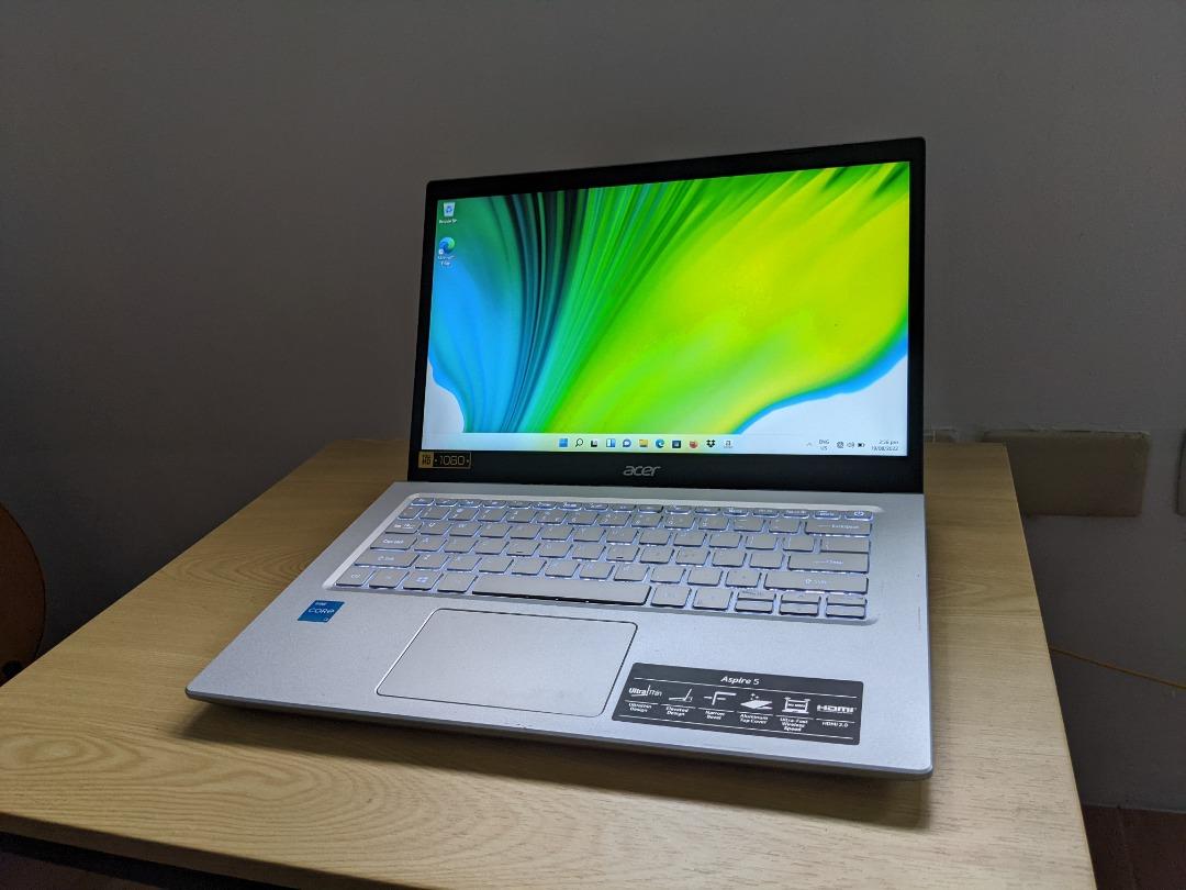 Acer Aspire 5 Core i3-1115G4 11th Gen 8GB 256SSD Backlit Keys ...