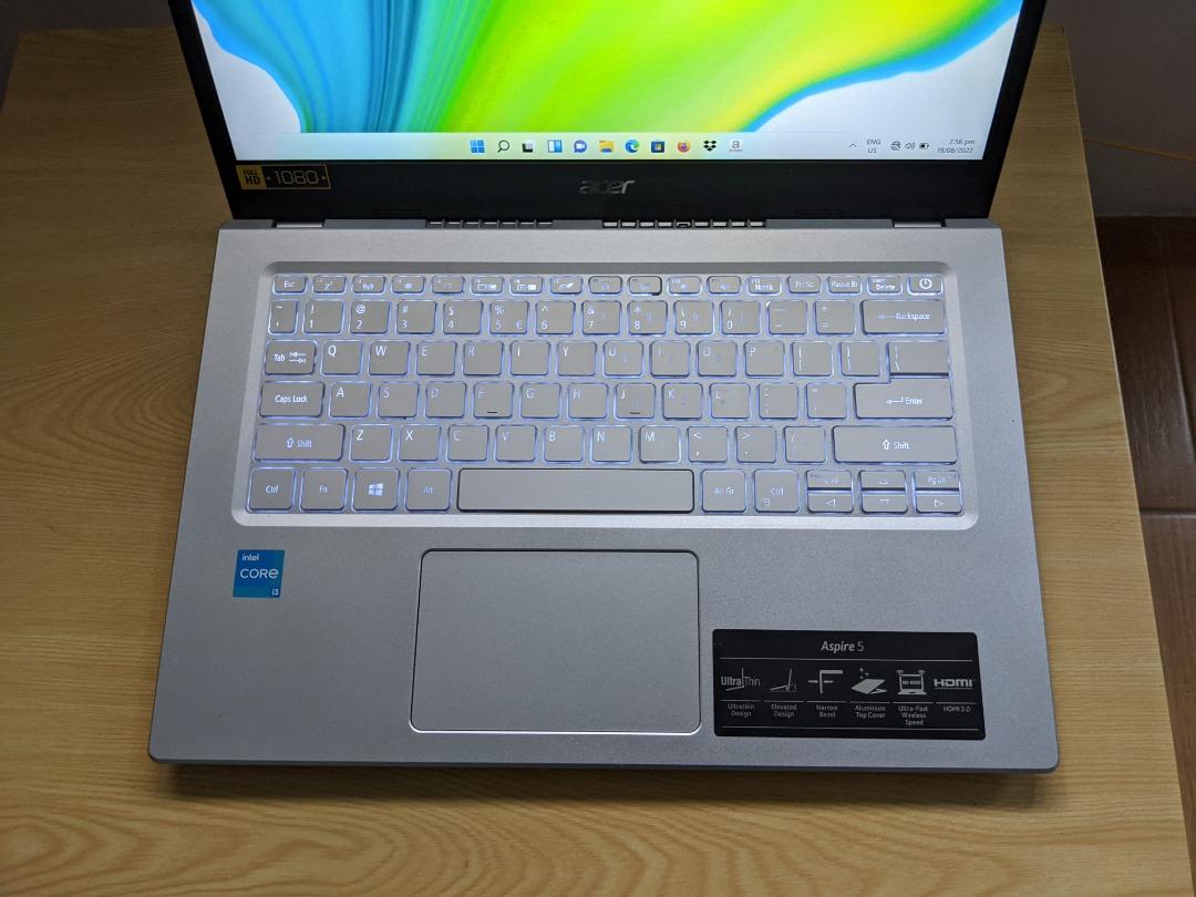Acer Aspire 5 Core i3-1115G4 11th Gen 8GB 256SSD Backlit Keys ...
