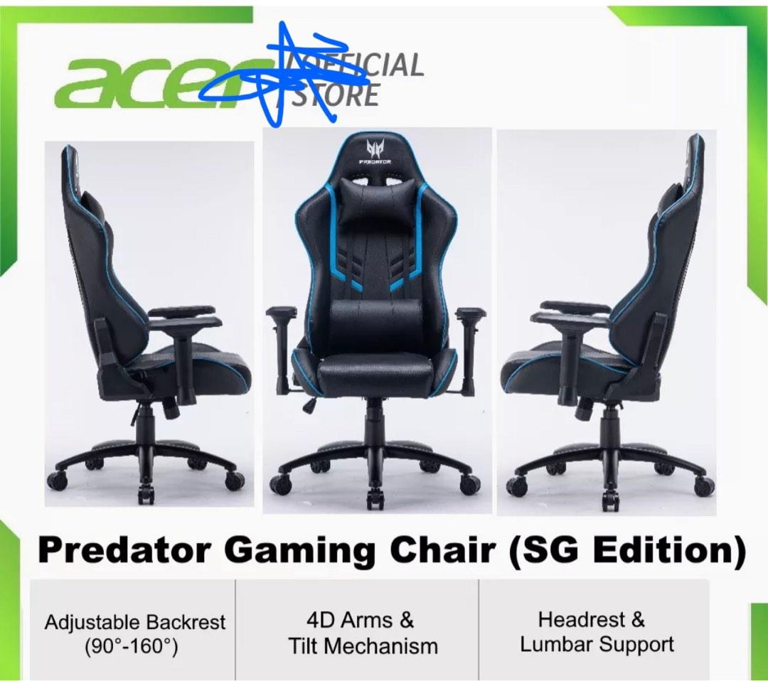 #acer predator Gaming Chair Sg edition, Furniture & Home Living ...