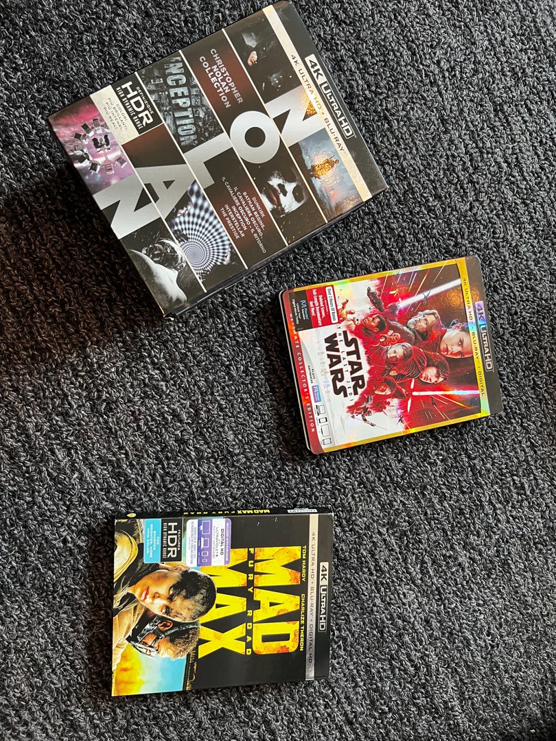 Action Movie Collection: Star Wars, Mad Max, Interstellar Batman ...