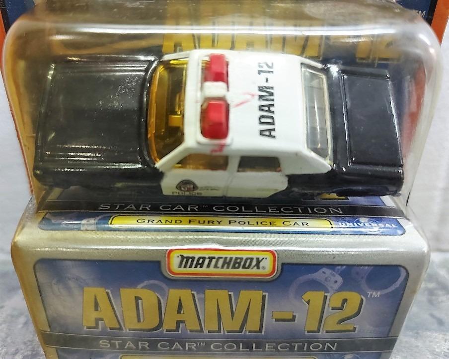 ADAM-12 LAPD POLICE CAR - Matchbox 1998 Star Car Collection Series ...