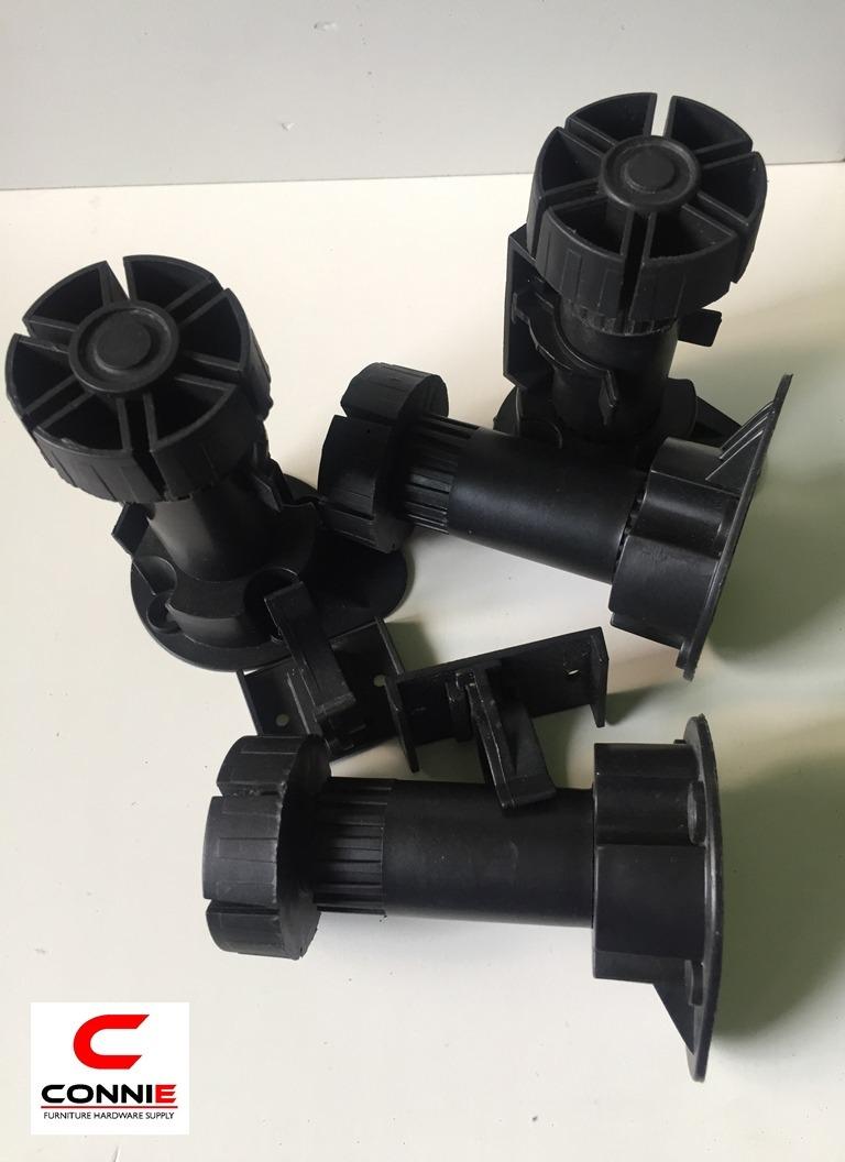 Adjustable Plinth Legs for cabinets(100mm) (1 set = 4 pcs), Commercial ...