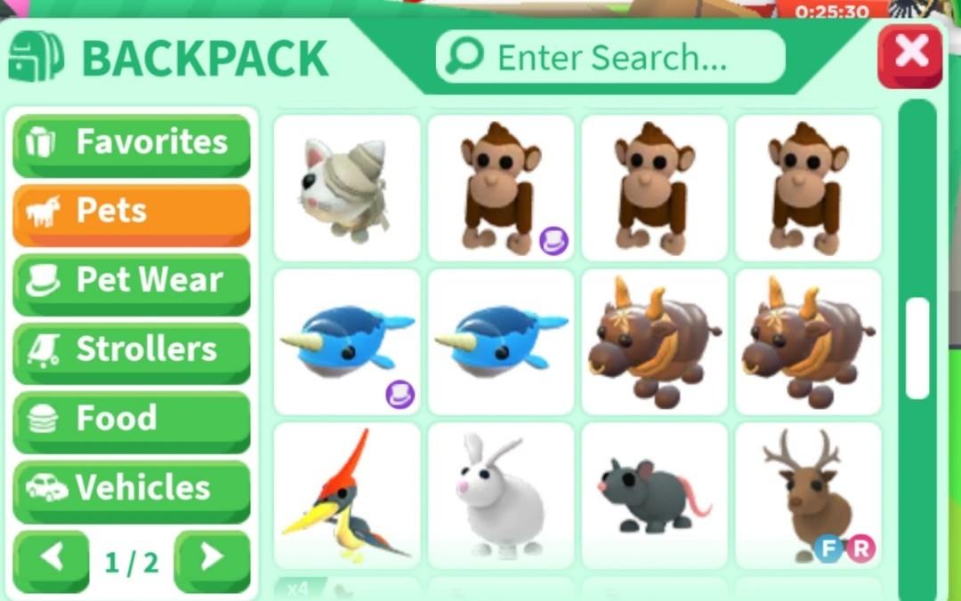 Adopt me pets, Video Gaming, Video Games, Others on Carousell