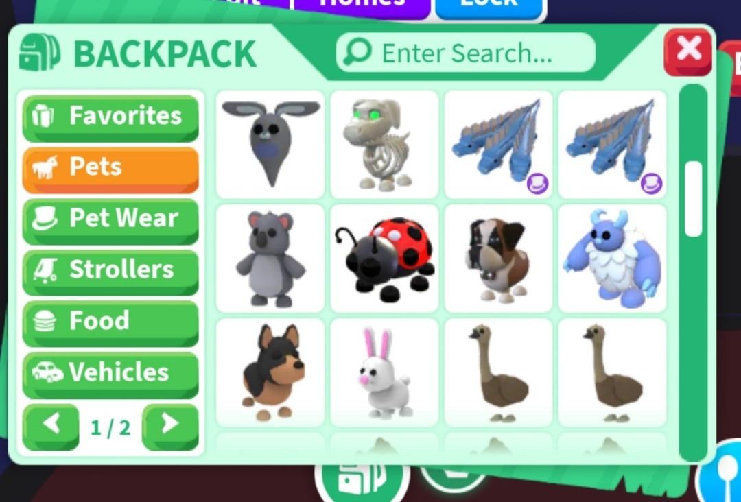 Adopt me pets, Video Gaming, Video Games, Others on Carousell