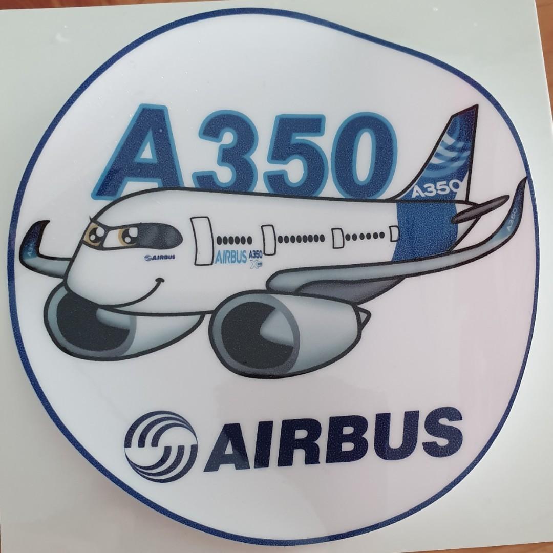 Airbus A350 Car Decal, Hobbies & Toys, Stationery & Craft, Art & Prints ...