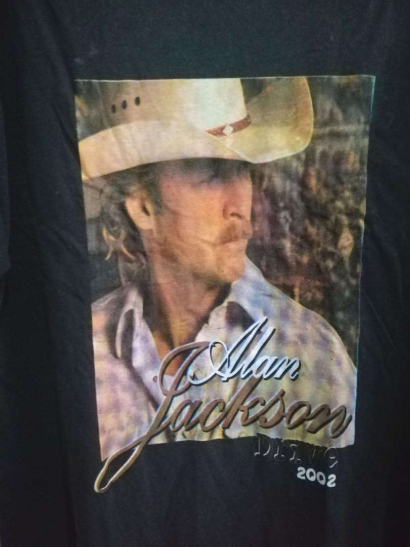 ALAN JACKSON Rare Vintage Retro Graphic Merch Country. Music Band ...