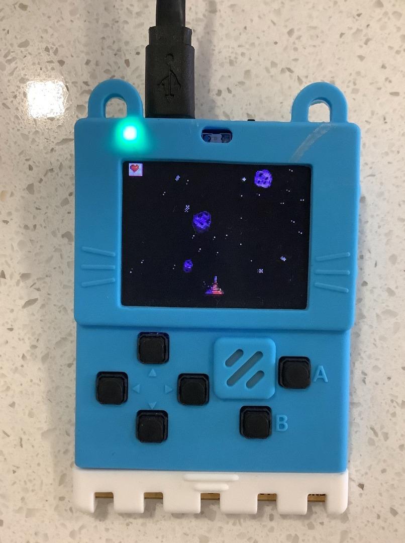 Arcade Meowbit Card Sized Retro Computer Learn Python By Building Games Video Gaming Video