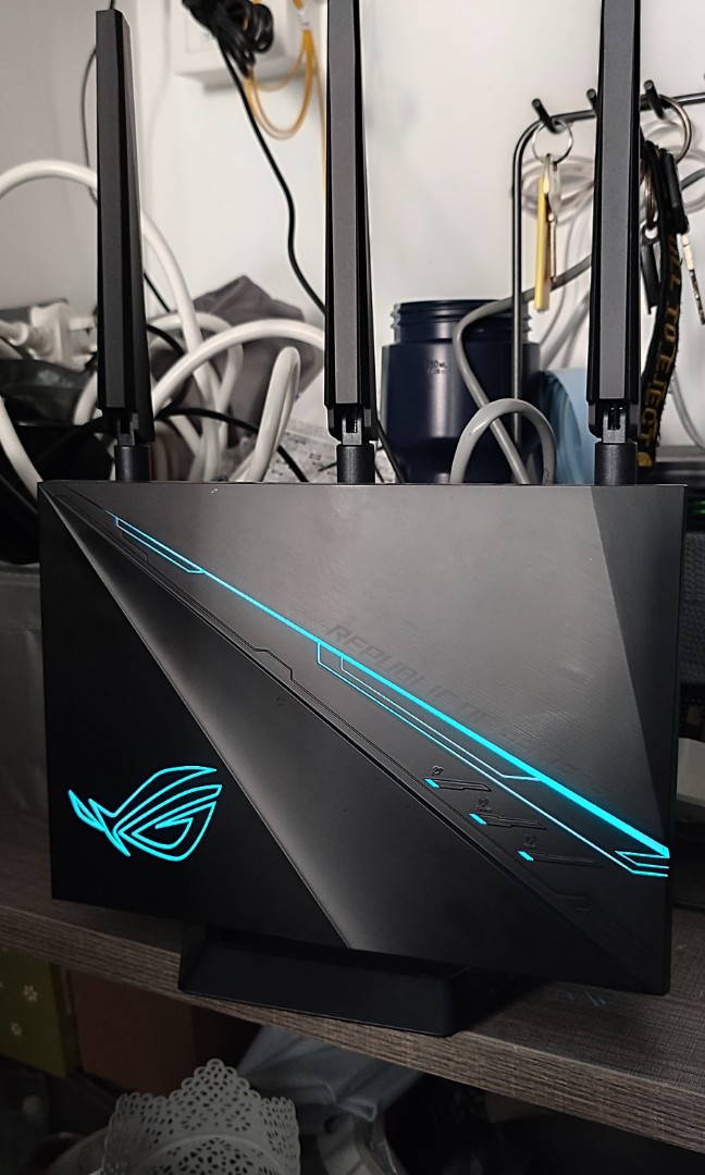 Asus ROG Rapture GT-AC2900 gaming router, Computers & Tech, Parts ...