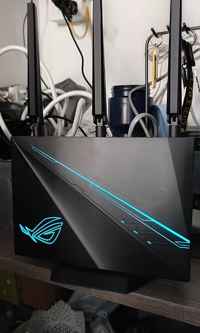 Asus ROG Rapture GT-AC2900 gaming router, Computers & Tech, Parts ...