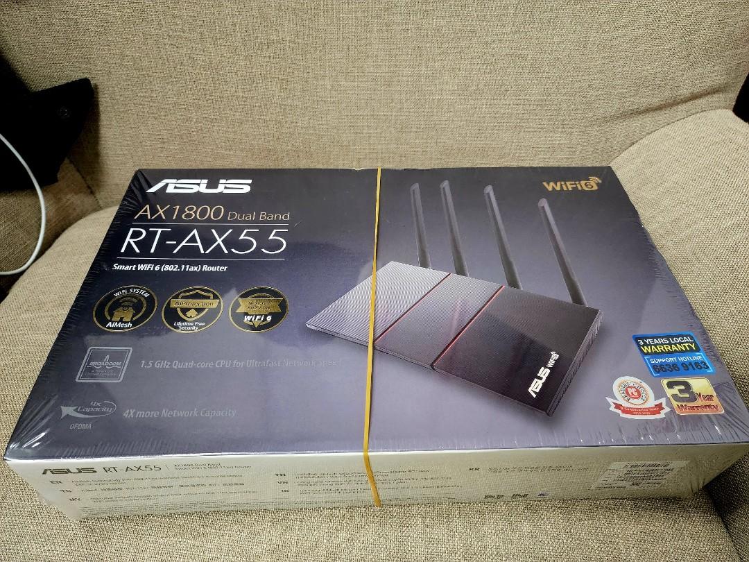 Asus RT AX55, Computers & Tech, Parts & Accessories, Networking on ...
