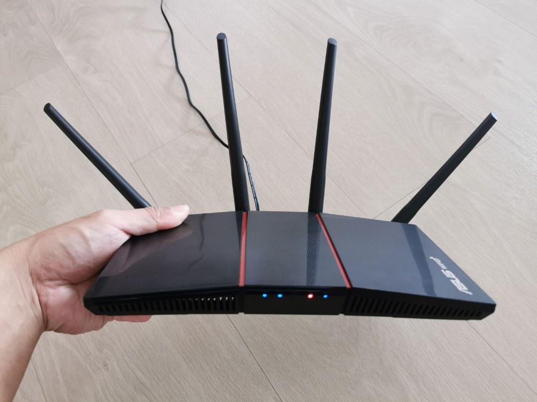 ASUS RT-AX55 AX1800 WiFi 6 Router Dual Band 2.4GHz & 5GHz, Computers ...
