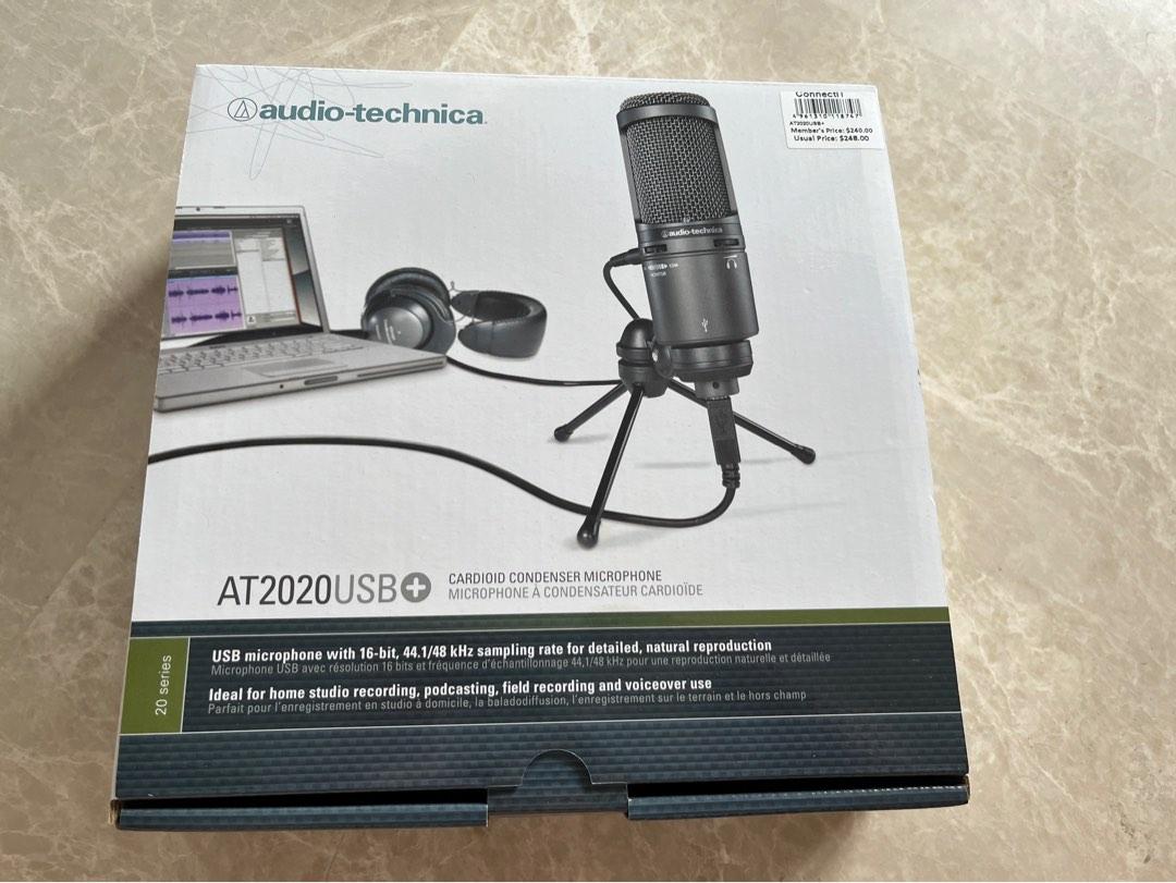 Audiotechnica AT2020 USB+, Audio, Microphones on Carousell