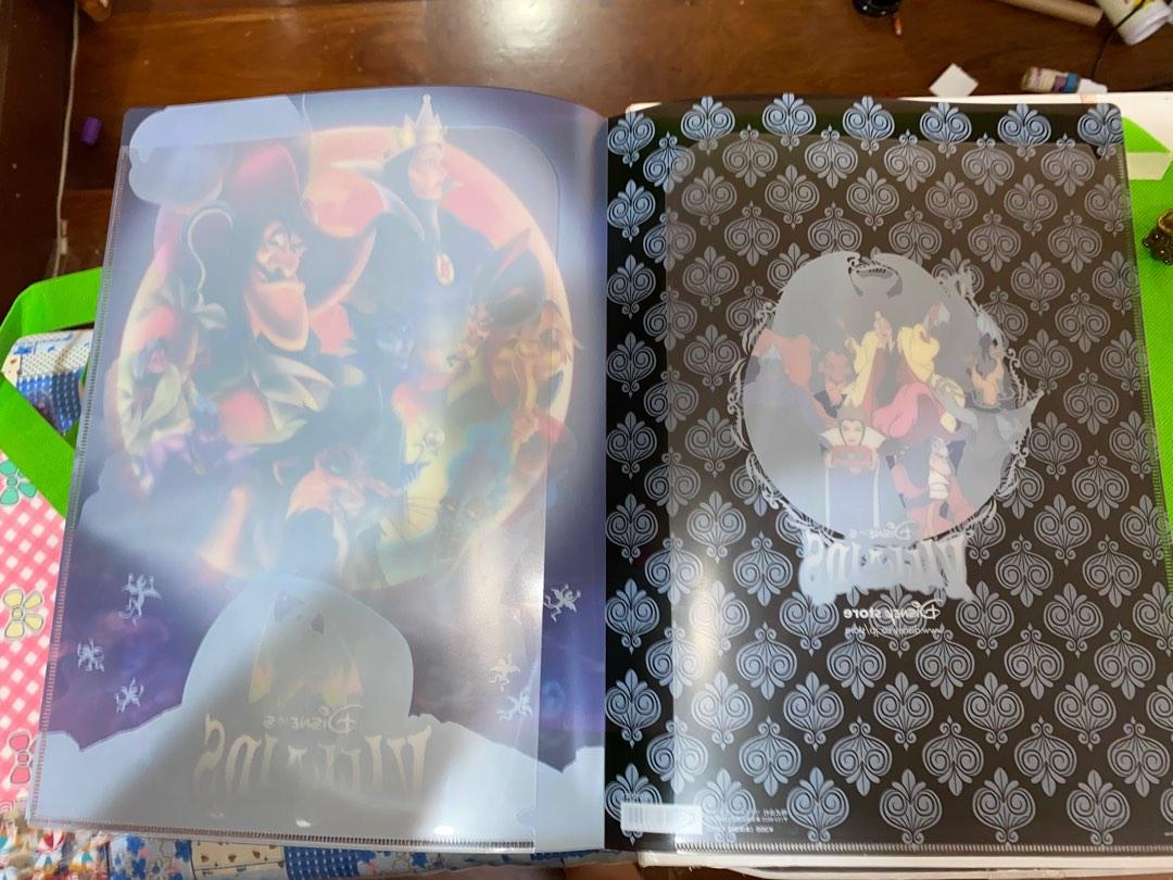 AUTHENTIC DISNEY VILLAINS HOLOGRAPHIC FOLDER, Hobbies & Toys ...
