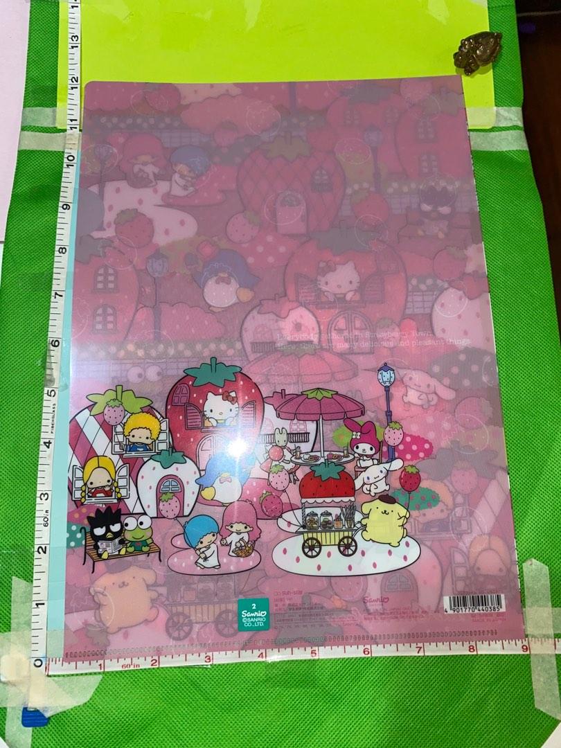 AUTHENTIC SANRIO - ALL SANRIO CHARACTERS| PLASTIC FOLDER | FOR SHORT ...