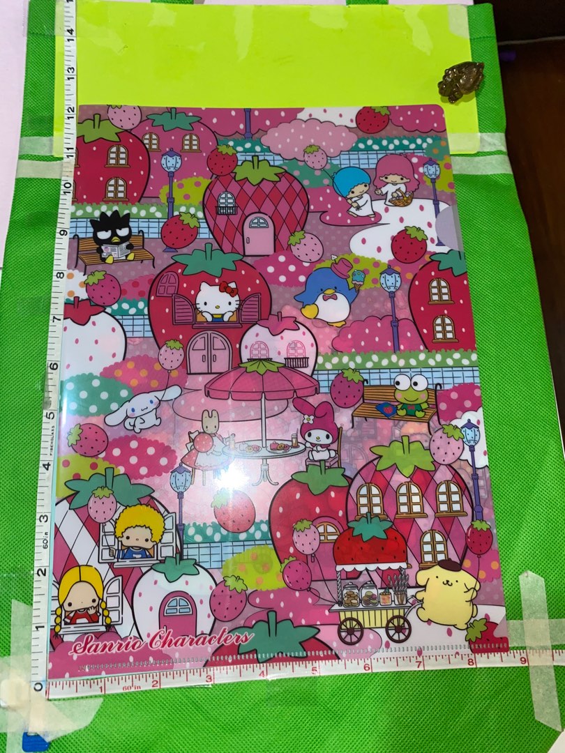AUTHENTIC SANRIO - ALL SANRIO CHARACTERS| PLASTIC FOLDER | FOR SHORT ...