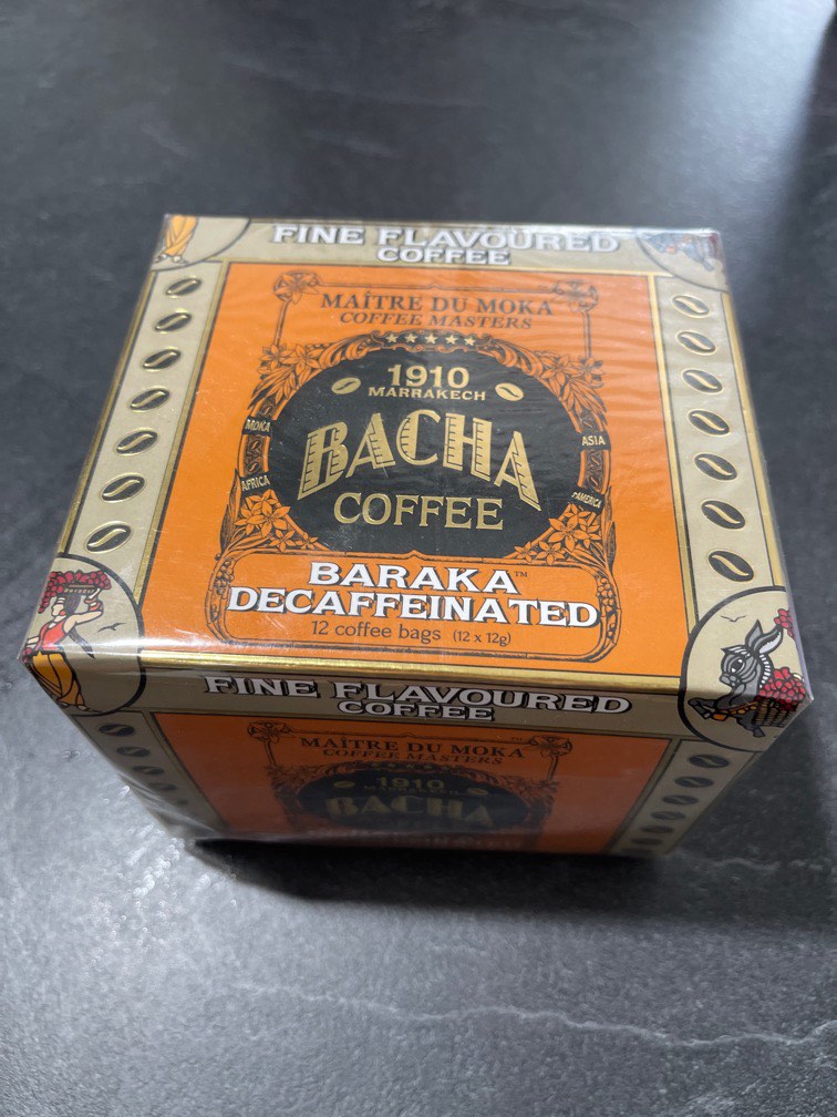 Bacha Decaffeinated coffee, Food & Drinks, Beverages on Carousell