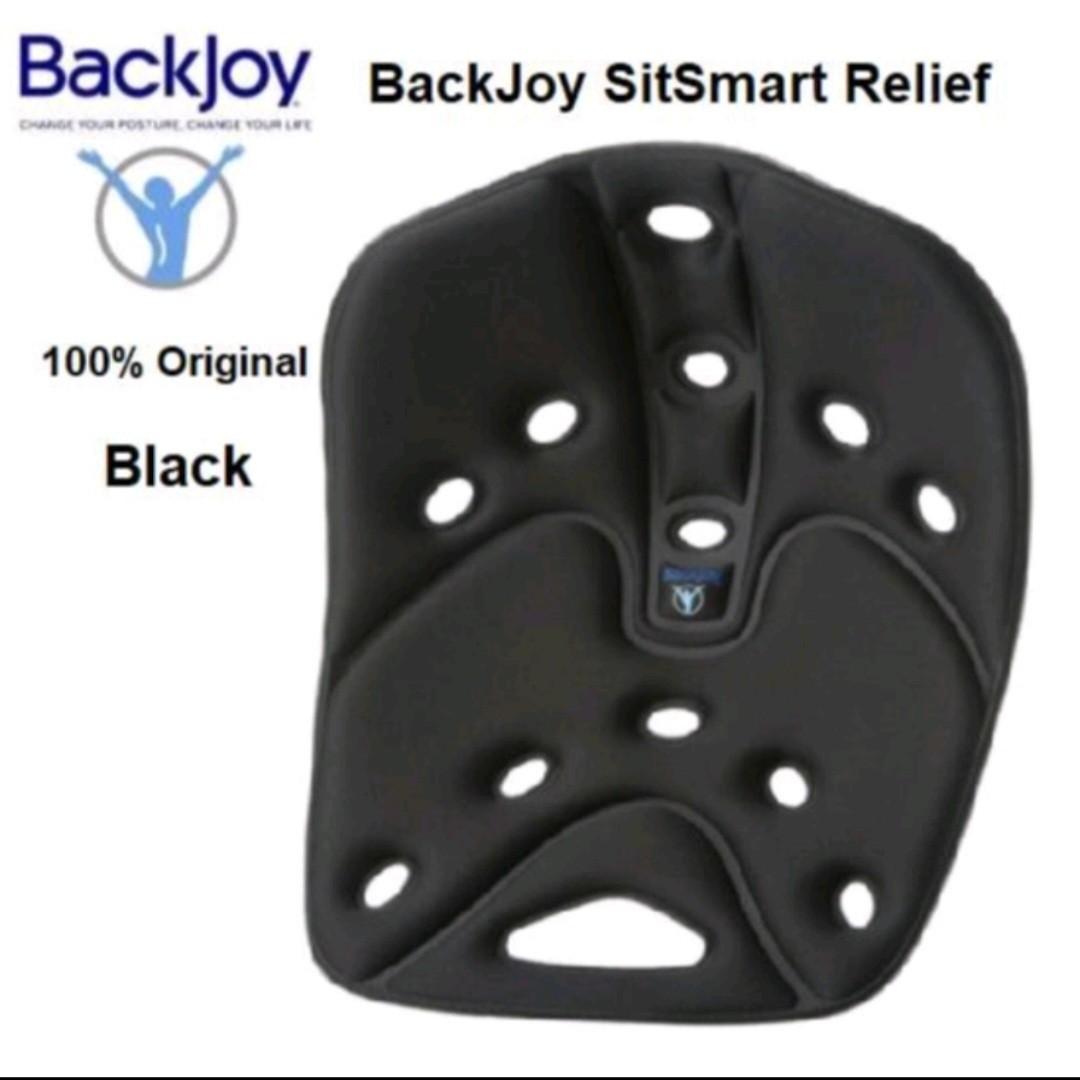 Backjoy Sit Smart Posture Plus Relief Black, Health & Nutrition, Braces, Support & Protection on ...