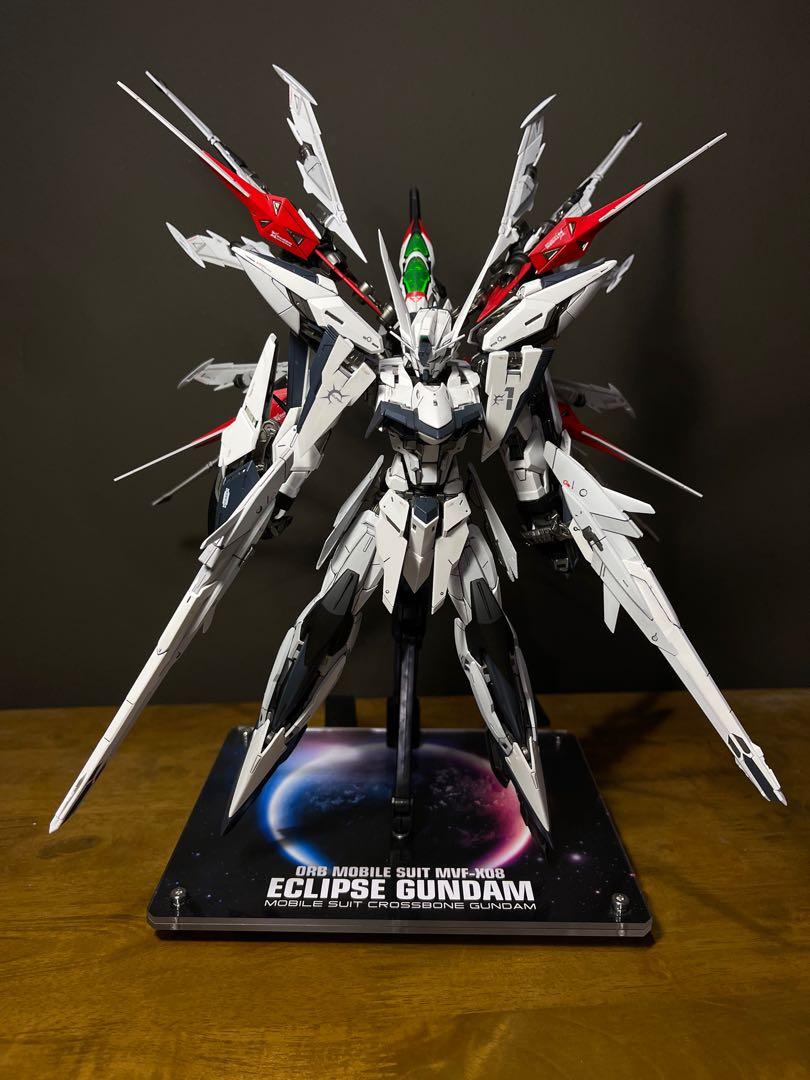 Bandai MG Eclipse Gundam with Maneuver Striker Back Pack, Hobbies ...