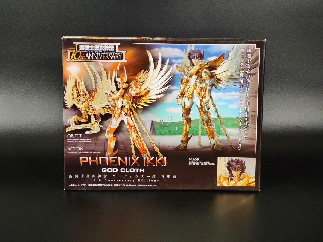 Bandai Saint Cloth Myth Phoenix Ikki God Cloth 10th Anniversary Edition ...