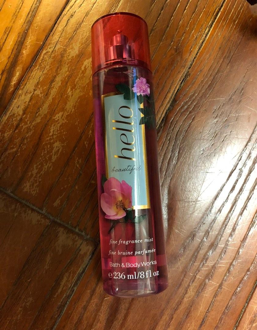 Bath & Body Works HELLO BEAUTIFUL Fragrance Mist, 美容＆化妝品, 健康及美容 - 香水＆香體噴霧 - Carousell