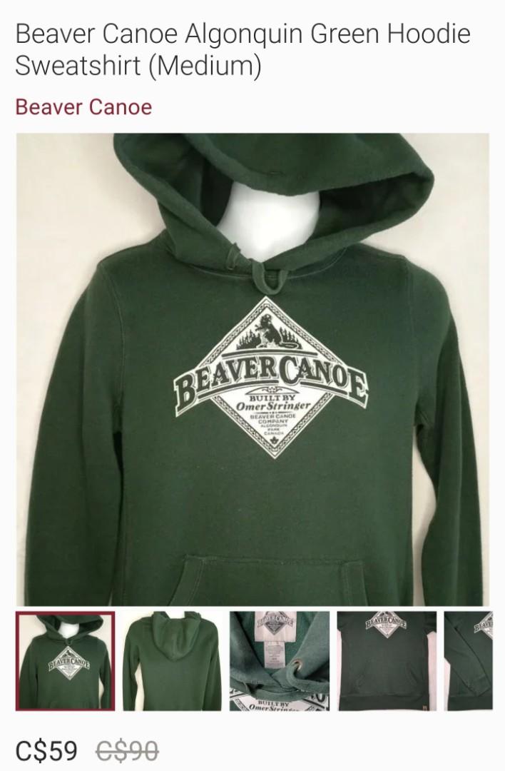 Beaver Canoe Vintage Hoodie Jacket, Men's Fashion, Coats, Jackets and ...