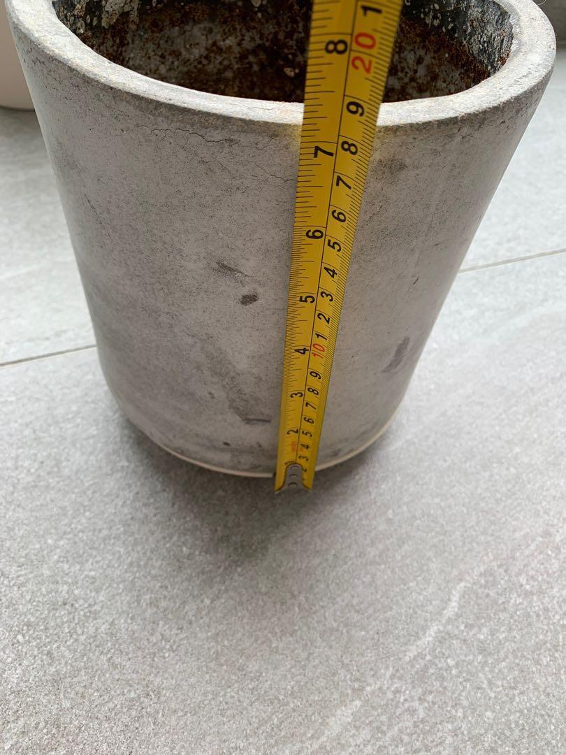 Betoni Concrete Planter Plant Pot, Furniture & Home Living, Gardening ...
