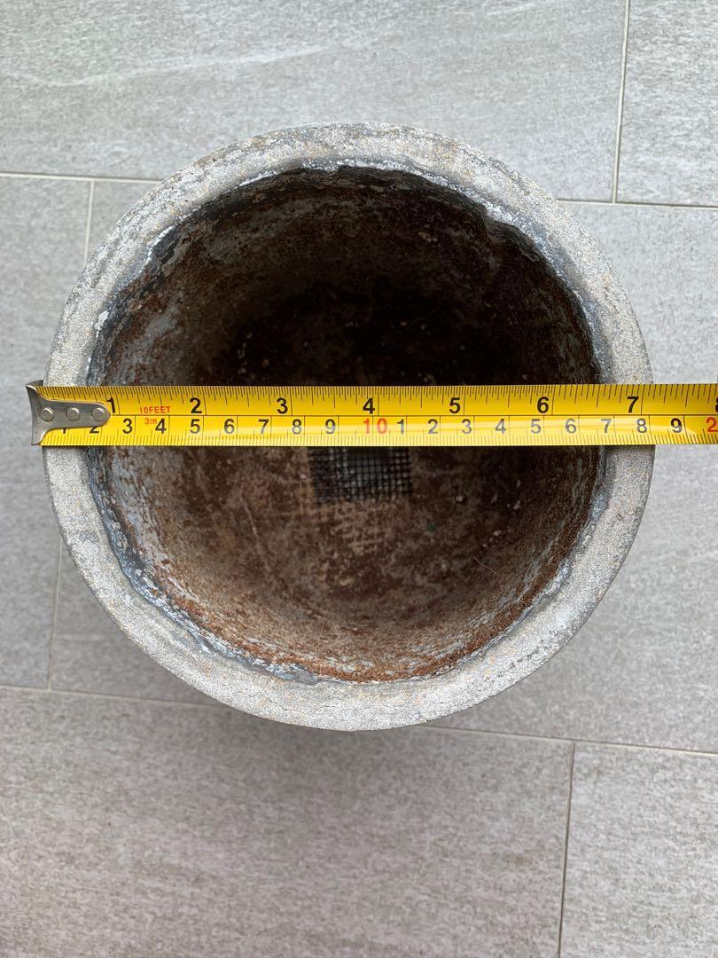 Betoni Concrete Planter Plant Pot, Furniture & Home Living, Gardening ...