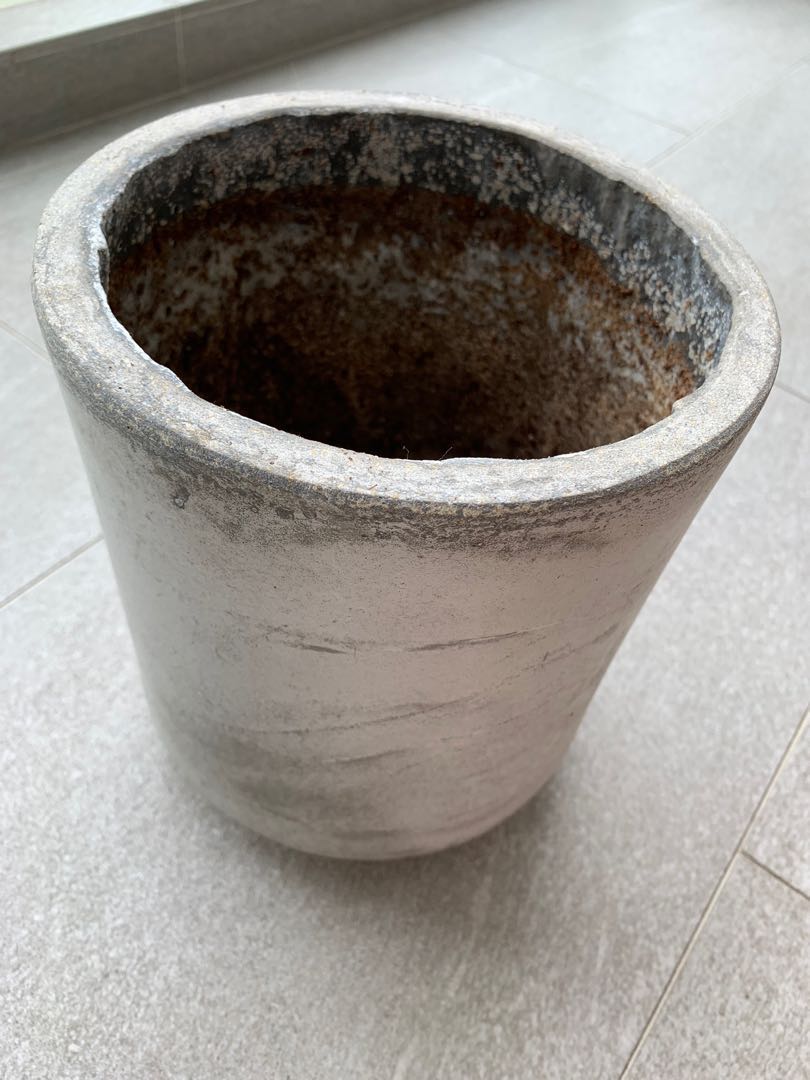 Betoni Concrete Planter Plant Pot, Furniture & Home Living, Gardening ...