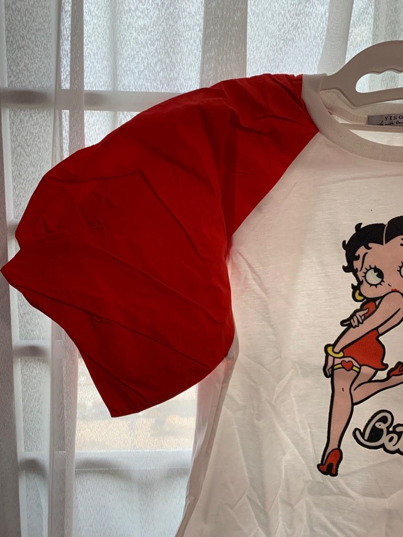 Betty Boop Top from Yisobi, Women's Fashion, Tops, Blouses on Carousell