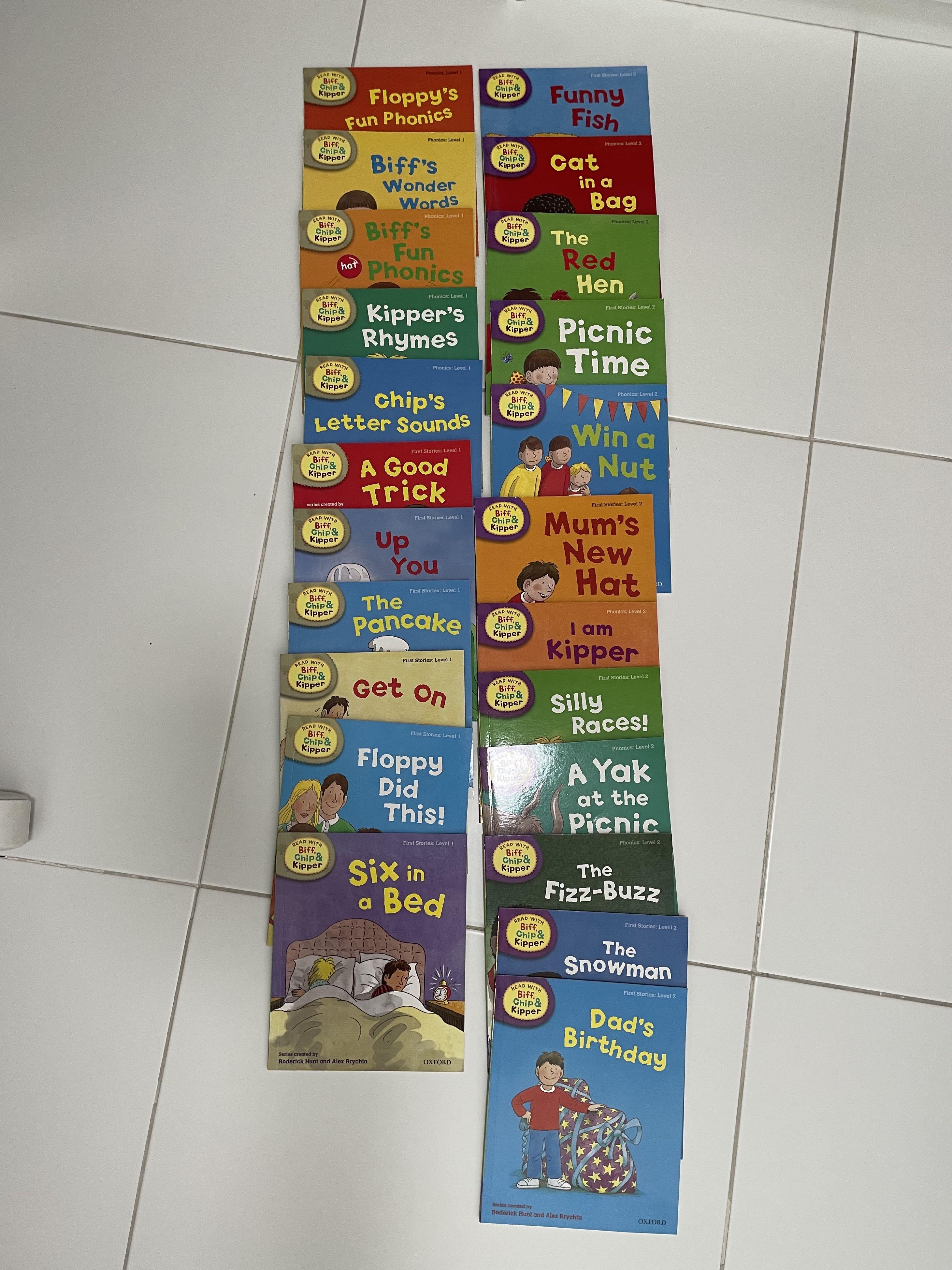 Biff Chip & kipper level 1 &2, Hobbies & Toys, Books & Magazines ...