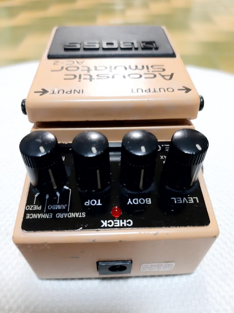 Boss AC 2 Acoustic Guitar Simulator, Hobbies & Toys, Music & Media ...