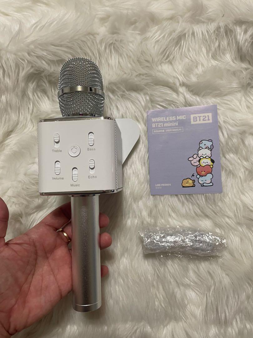 BT21 Minini Wireless MIC Speaker, Hobbies & Toys, Memorabilia & Collectibles, K-Wave on Carousell