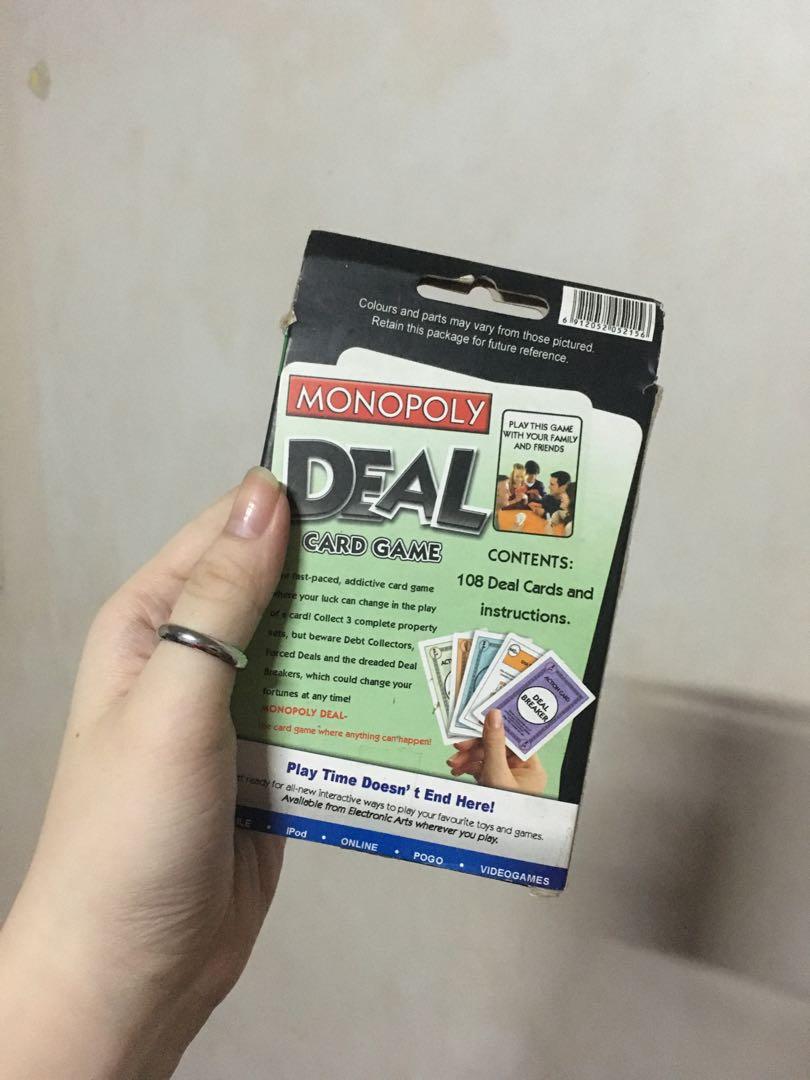 BUNDLE Monopoly Deal and Uno Emoji, Hobbies & Toys, Toys & Games on ...