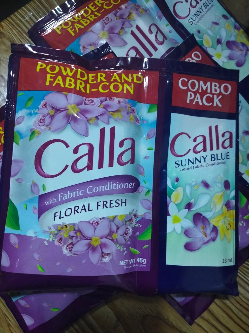 Calla powder with fabri-con, Furniture & Home Living, Bedding & Towels ...