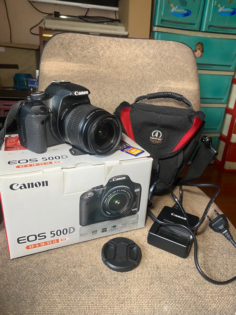 Camera Canon EOS 500D, Photography, Cameras on Carousell
