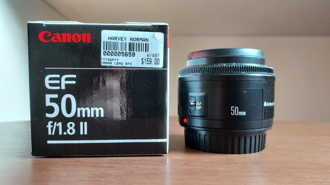 Canon EOS 450D EF-S 18-55 IS Kit + EF 50mm f/1.8 II Lens, Photography ...