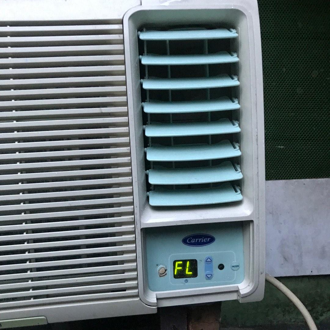Carrier 0.75 Hp Window type Non-inverter Aircon on Carousell