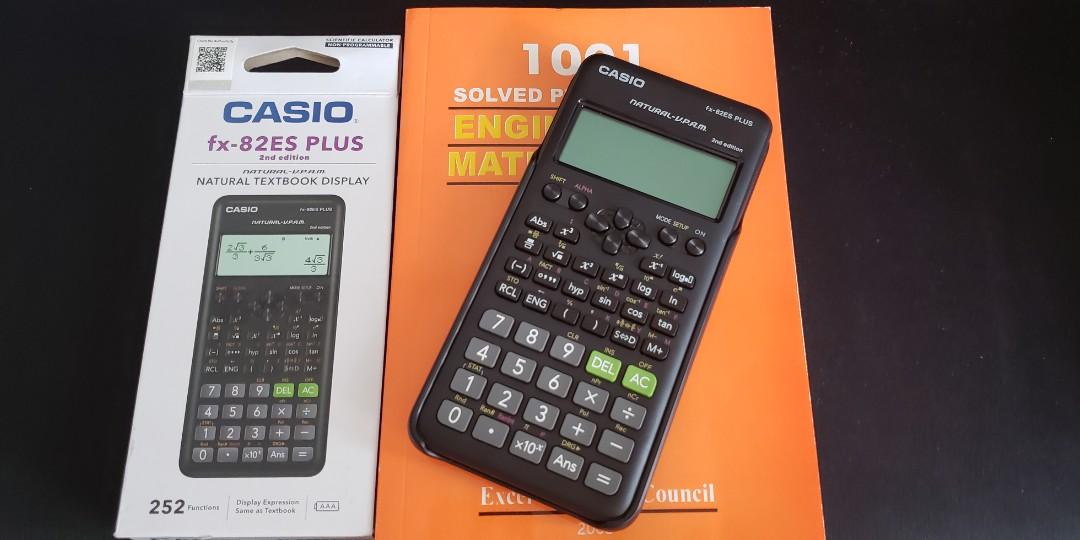 CASIO FX-82ES PLUS 2ND EDITION, Mobile Phones & Gadgets, Other Gadgets ...