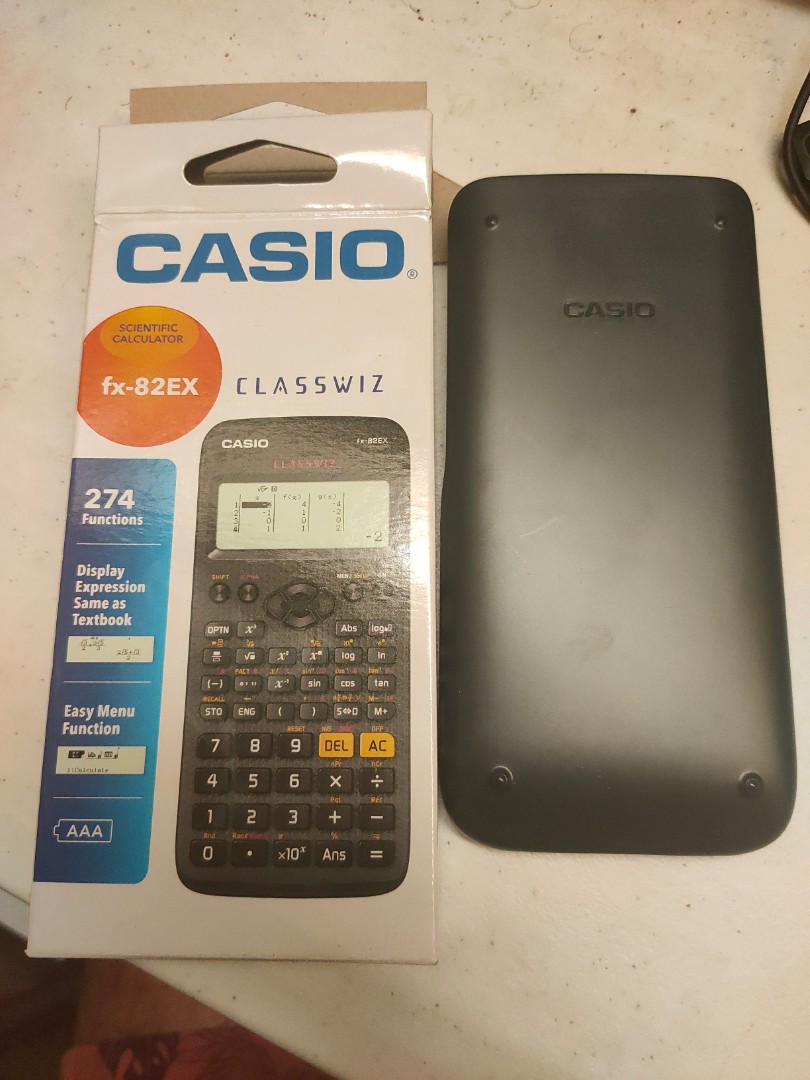 CASIO fx-82EX CALCULATOR APPROVED BY PRC FOR LICENSURE EXAM USE ...
