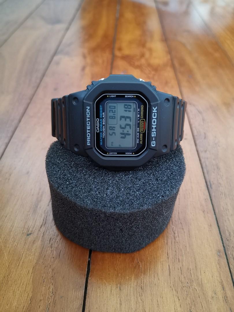 Casio G-Shock G-5600E-1DR Tough Solar, Men's Fashion, Watches & Accessories, Watches on Carousell