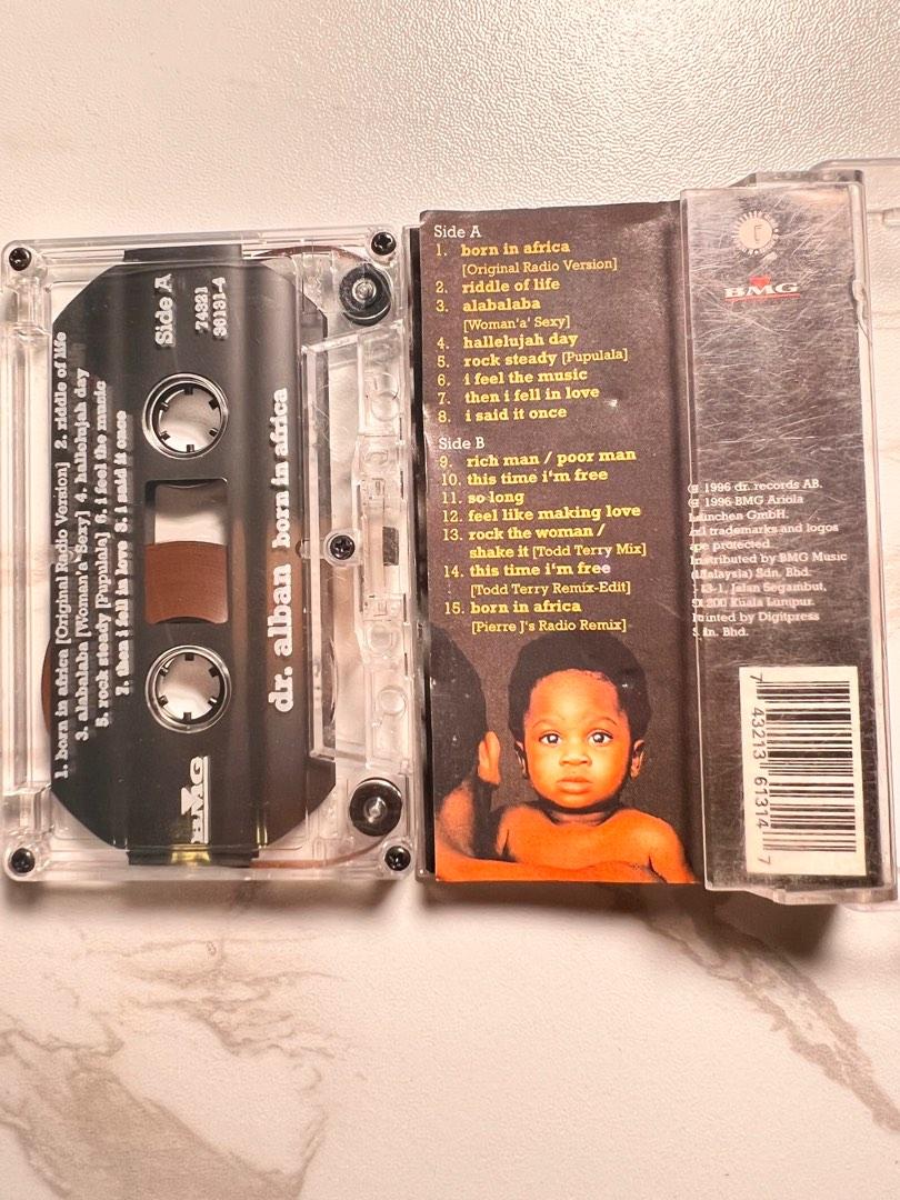 cassette Dr.Alban, Hobbies & Toys, Music & Media, CDs & DVDs on Carousell