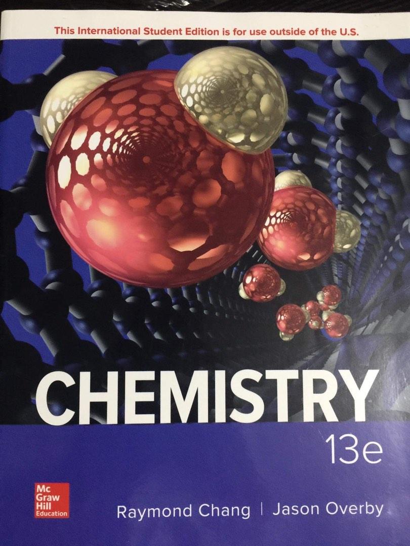 Chemistry 13e | Raymond Chang & Jason Overby, Hobbies & Toys, Books ...