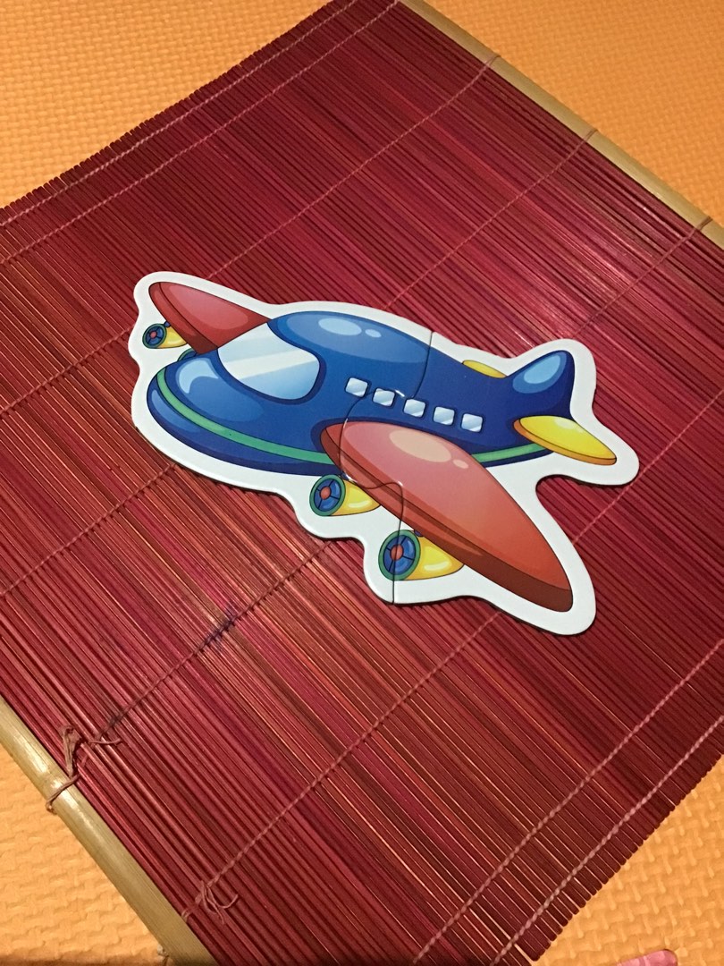 CHUNKY AIRPLANE PUZZLE, Hobbies & Toys, Toys & Games on Carousell