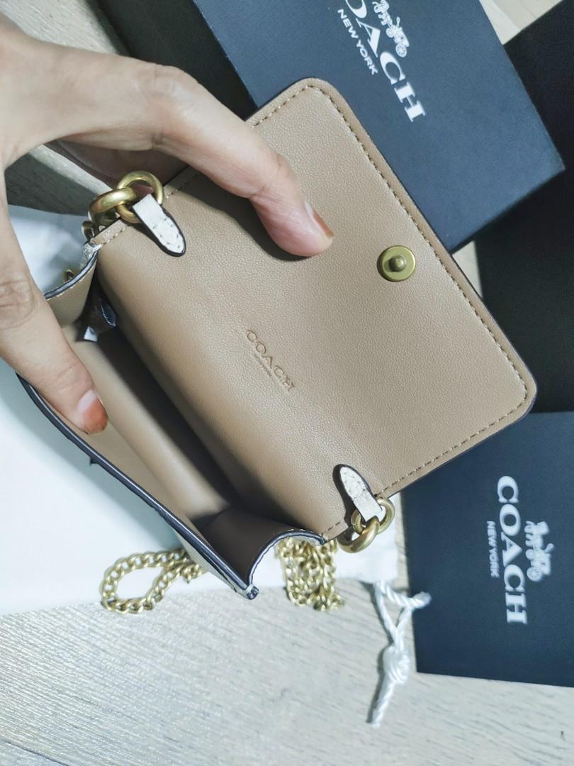 Coach Half Flap Card Case, Women's Fashion, Bags & Wallets, Cross-body ...