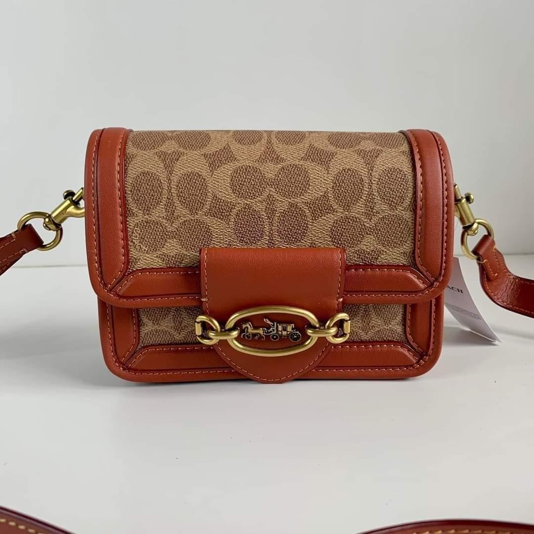 Coach Hero Crossbody Bag in Signature Canvas - Layaway Available, Women ...