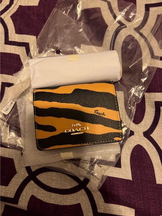 Coach Mini Wallet on Chain, Women's Fashion, Bags & Wallets, Wallets ...