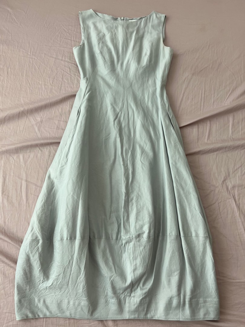 COS long grey dress, Women's Fashion, Dresses & Sets, Dresses on Carousell